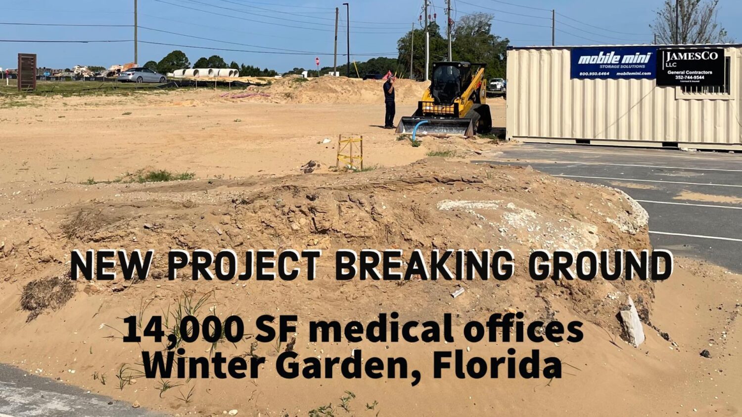 Hamlin Shell – Breaking Ground – JamesCo Builders