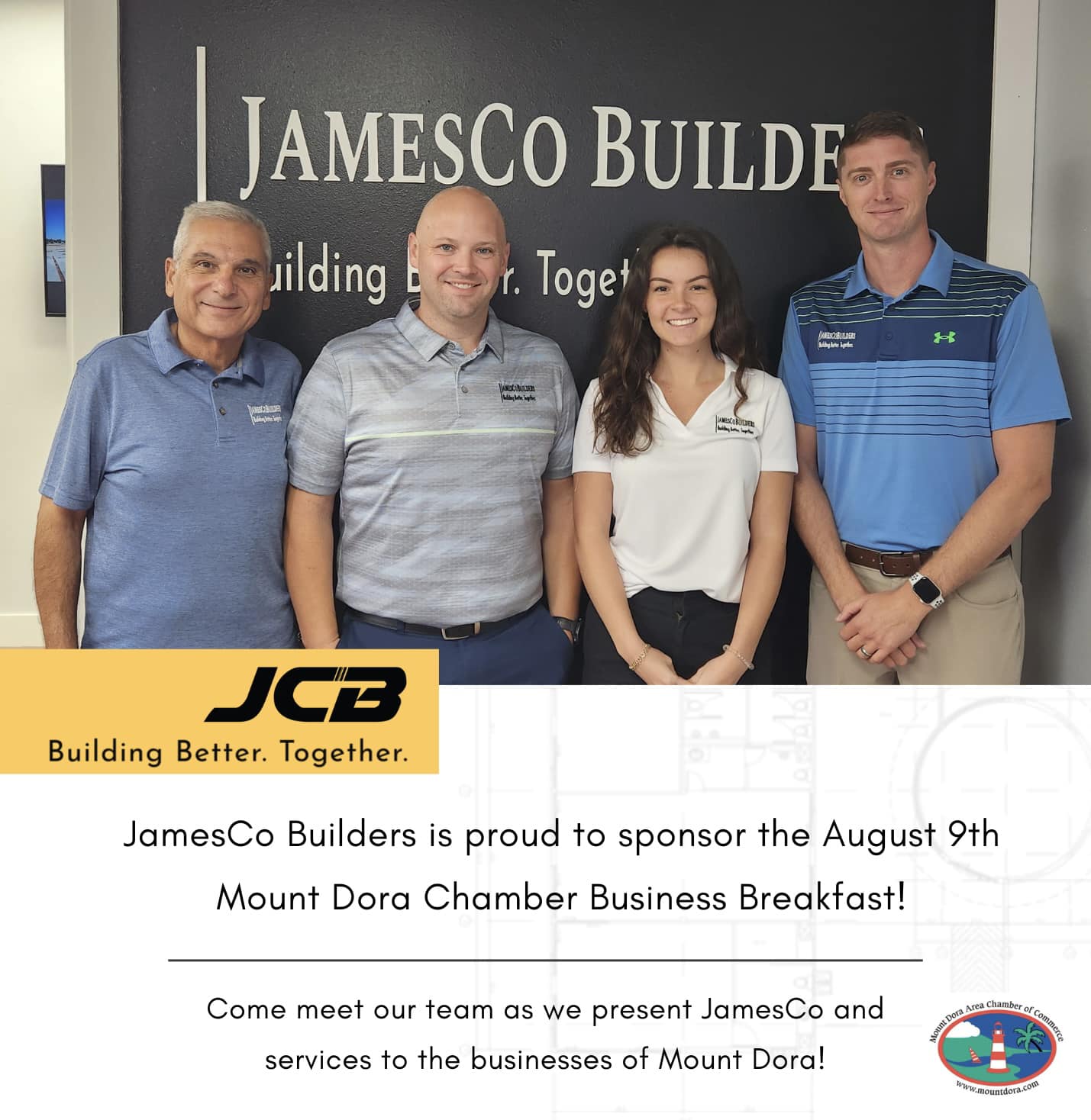 Business at Breakfast – JamesCo Builders